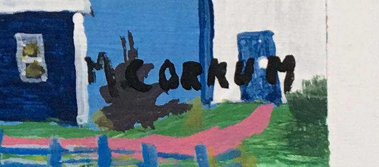 Mel Corkum Folk Art Paintings For Sale Atlantic Fine Art Gallery