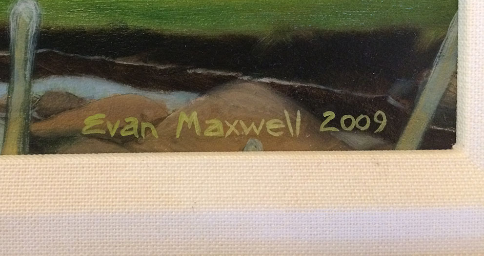 Evan Maxwell artist Paintings For Sale at Atlantic Fine Art