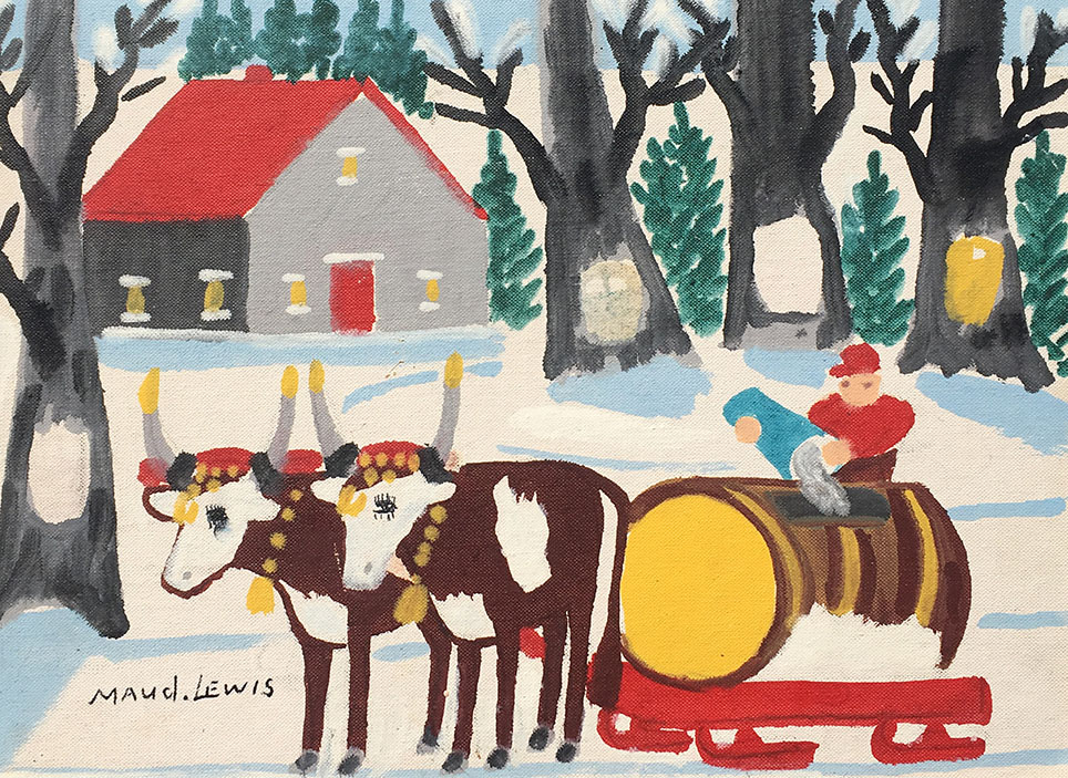 Maud Lewis Paintings For Sale at Atlantic Fine Art Halifax Nova Scotia